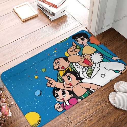 Bedroom Mat Astro Boy Doormat Flannel Carpet Entrance Door Rug Home ...