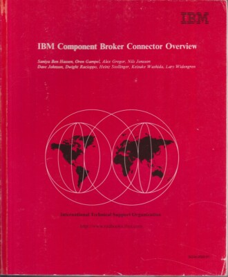 IBM Component Broker Connector Overview By IBM Redbooks | eBay