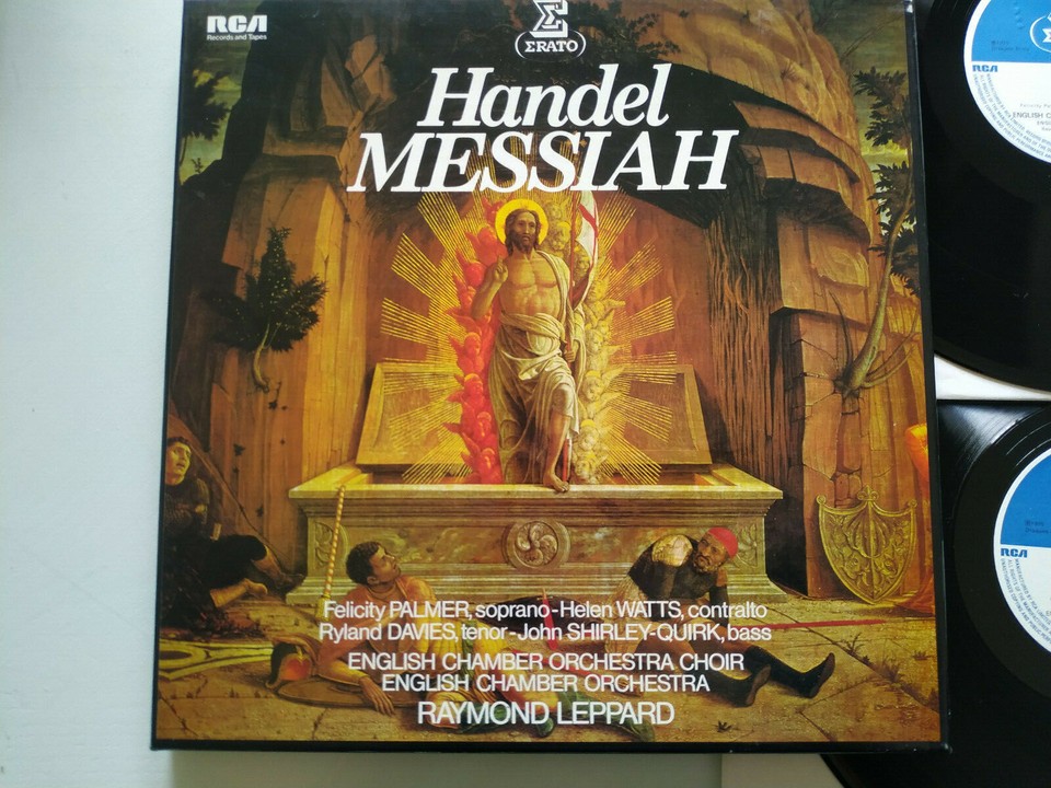Handel Messiah Leppard 1975 Erato UK Press Box 3 X LP + Libretto 12 " vinyl | eBay