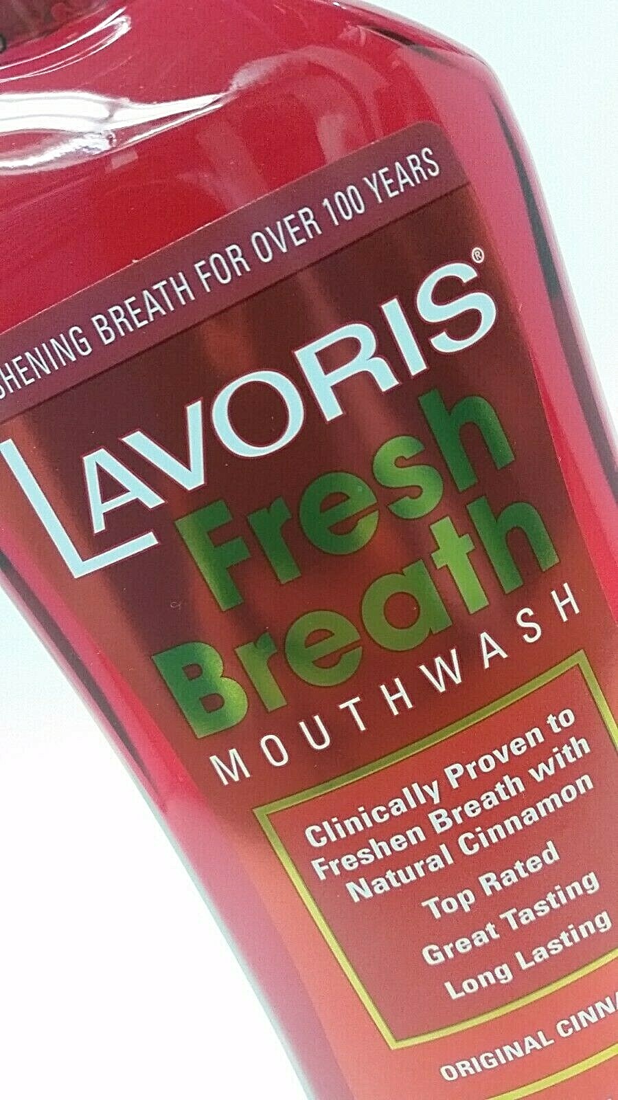 Lavoris Fresh Breath Mouth Wash Original Cinnamon 16.9 FL OZ SEALED | eBay