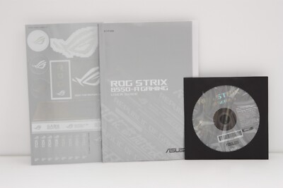 ASUS ROG Strix B550-A Gaming Motherboard User Guide / Manual w/ DVD ...