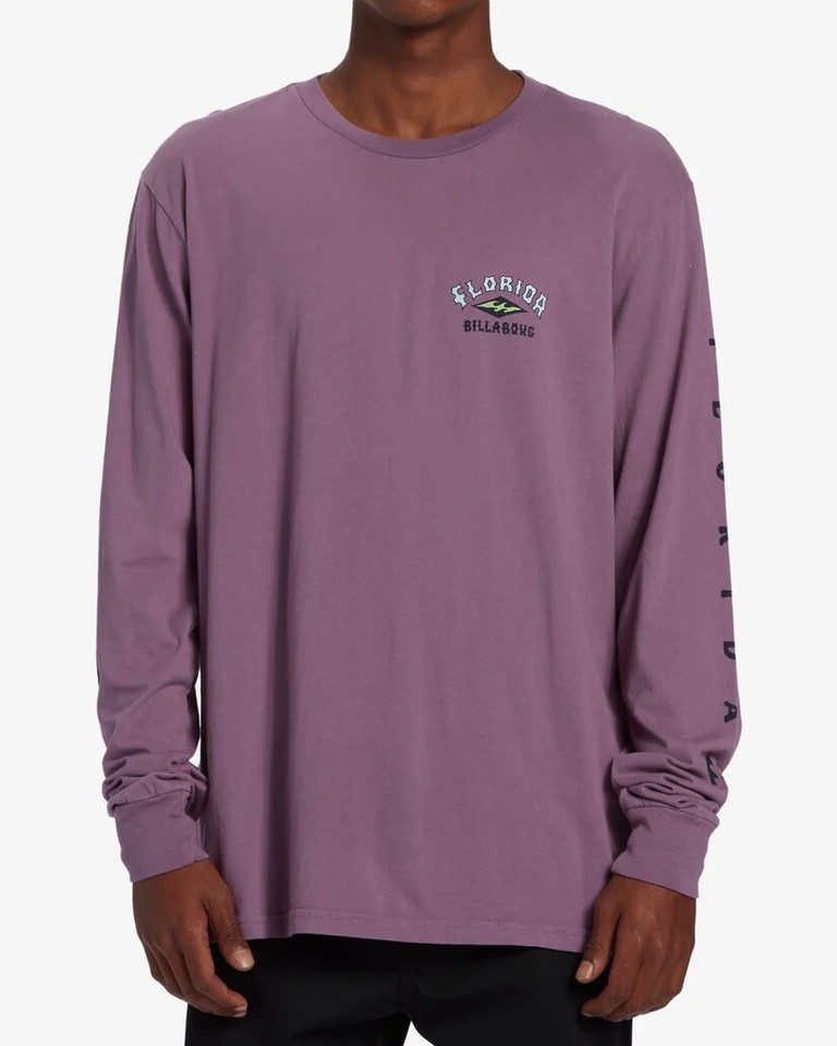 Billabong Men's Arch Florida Long Sleeve Tee T-Shirt | eBay