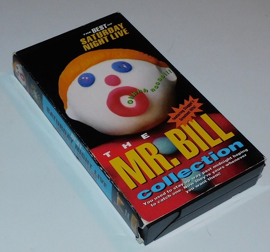 Mr. Bill collection VHS tape, Saturday Night Live, 1993 Anchor Bay, Oh ...