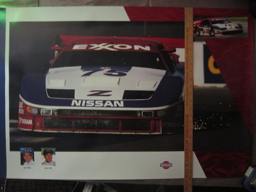 NISSAN GTP & GTS IMSA Racing Posters | eBay
