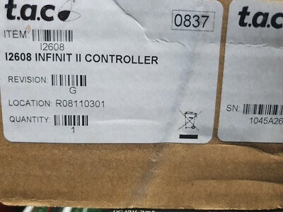t.a.c I2608 INFINIT CONTROLLER Schneider NEW IN BOX FAST SHIPPING | eBay