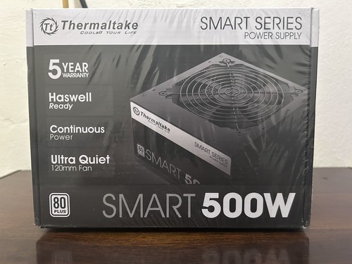 Thermaltake Smart 80 Plus 500w Power Supply Smart Series - Brand New ...