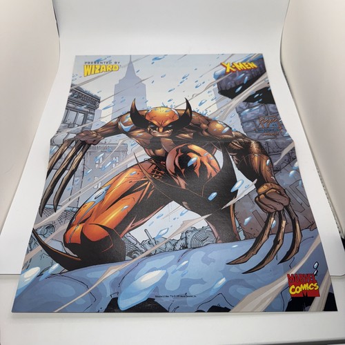 1997 WOLVERINE Poster 33 x 25 cm. (13" x 10") from Wizard Magazine ...