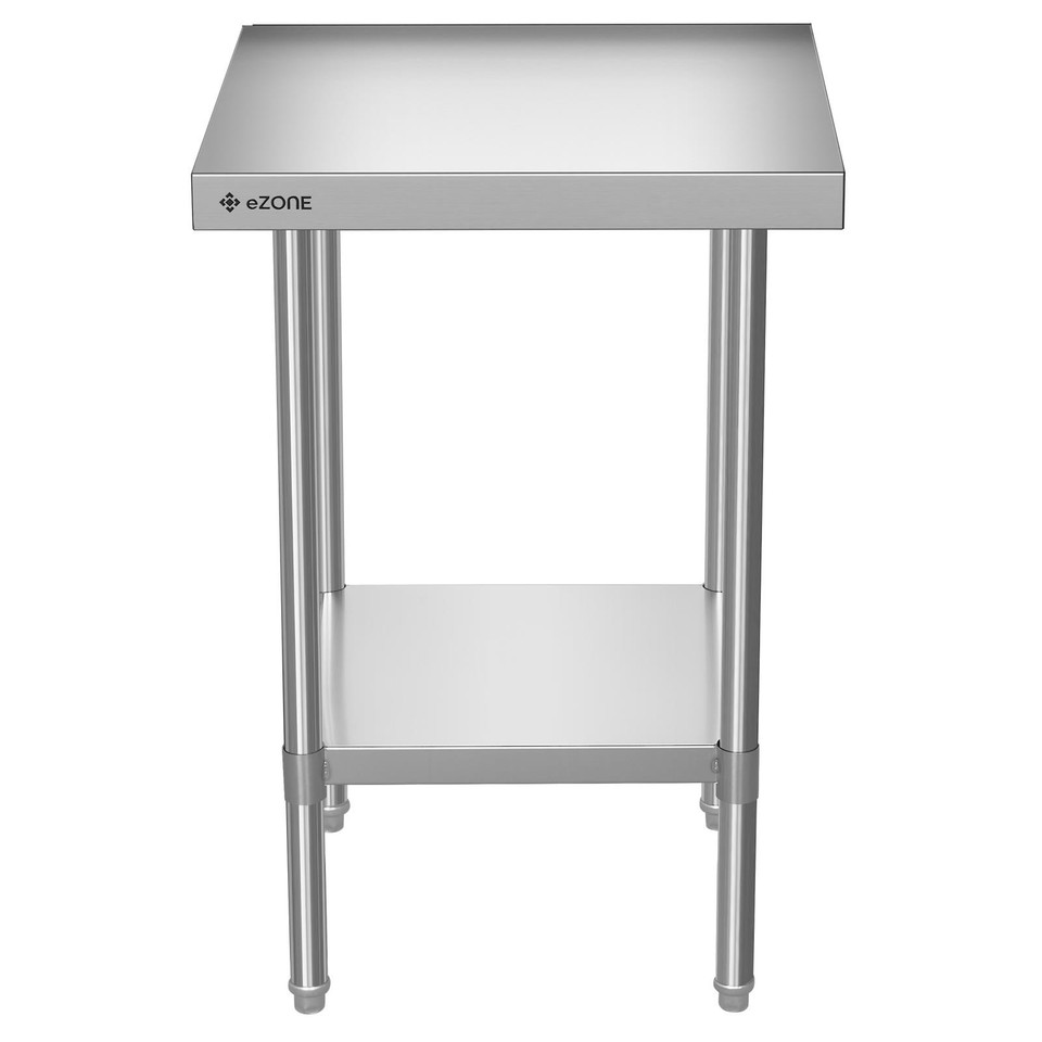 eZone Commercial Stainless Steel Kitchen Food Prep Table 600x600x900mm ...
