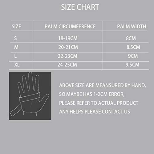 Cycling Gloves - Men & Women's Bike Gloves with Small(Palm width 6-8cm ...