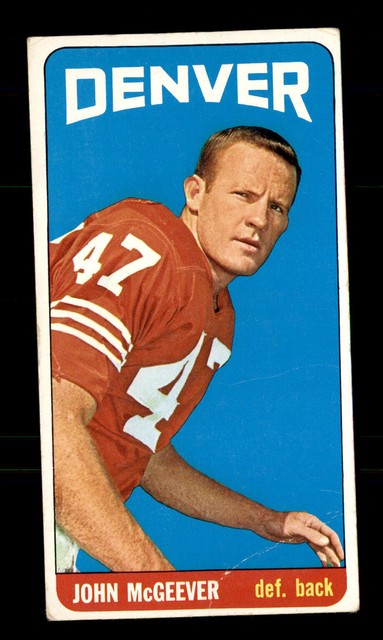 1965 Topps - #59 John McGeever (RC) for sale online | eBay