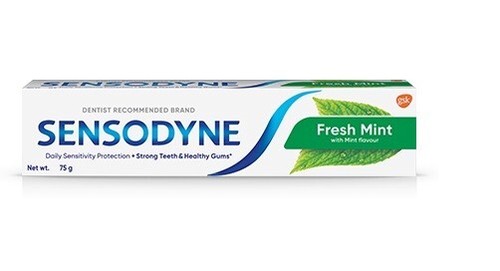 Sensodyne Whitening Fresh Gel Toothpaste Protect with Novamin Protect ...