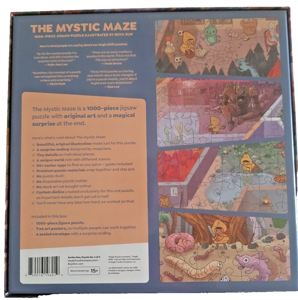 The Mystic Maze Jigsaw Puzzle by Magic Puzzle Company - (1000 Pieces ...