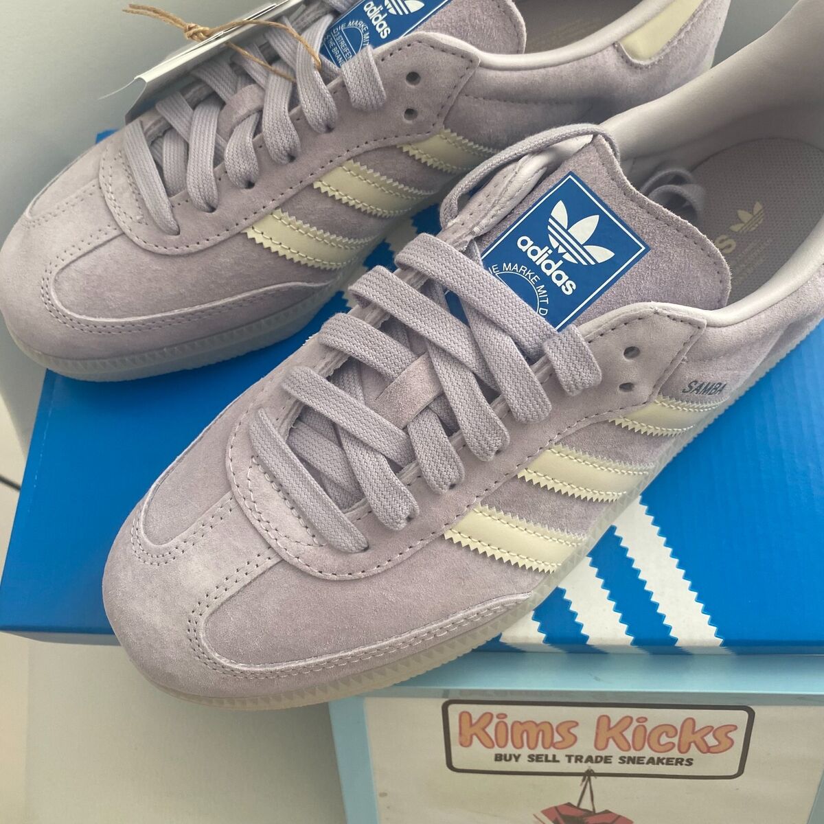 adidas Samba OG Lilac Mens Womens Sneakers ✓Multiple Sizes adidas Samba OG Lilac Mens Womens Sneakers ✓Multiple Sizes