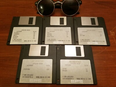 ENSONIQ EPS SOUND LIBRARY VOL #7 EPS / EPS16+ / ASR 10/88 (10) DISK SET ...