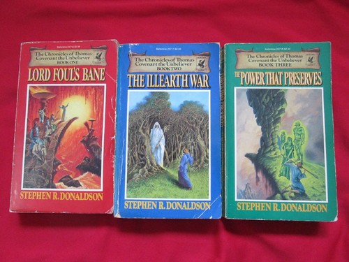 The Chronicles of Thomas Covenant the Unbeliever Trilogy by Stephen R ...