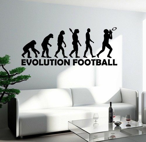 Wall Decal Evolution Football Sport Rugby Vinyl Sticker (ed2080) | eBay