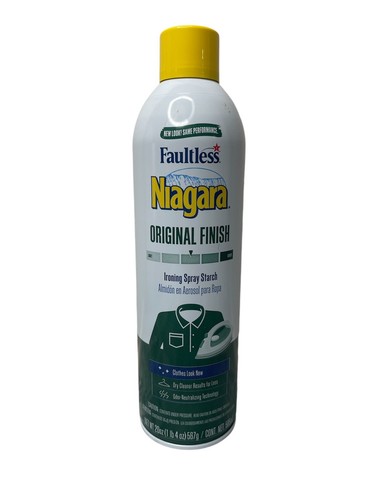 Faultless Niagara Original Finish Ironing Spray Starch Clothes 20 oz ...