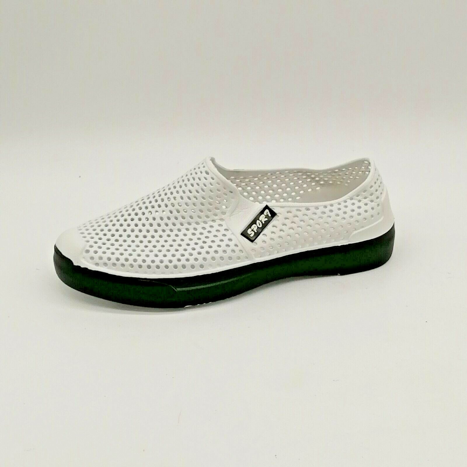 Spor7 Womens Slip On Perforated Water Shoe White EUR 36 NEW | eBay