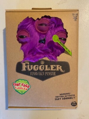 FUGGLER FART FACE ANNOYED ALIEN PURPLE FUNNY UGLY MONSTER NEW TOY | eBay