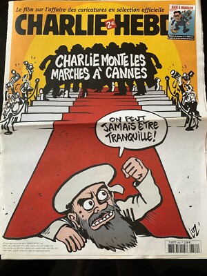 Charlie hebdo n°830 du 14/05/2008; Charlie monte les marches à Cannes ...