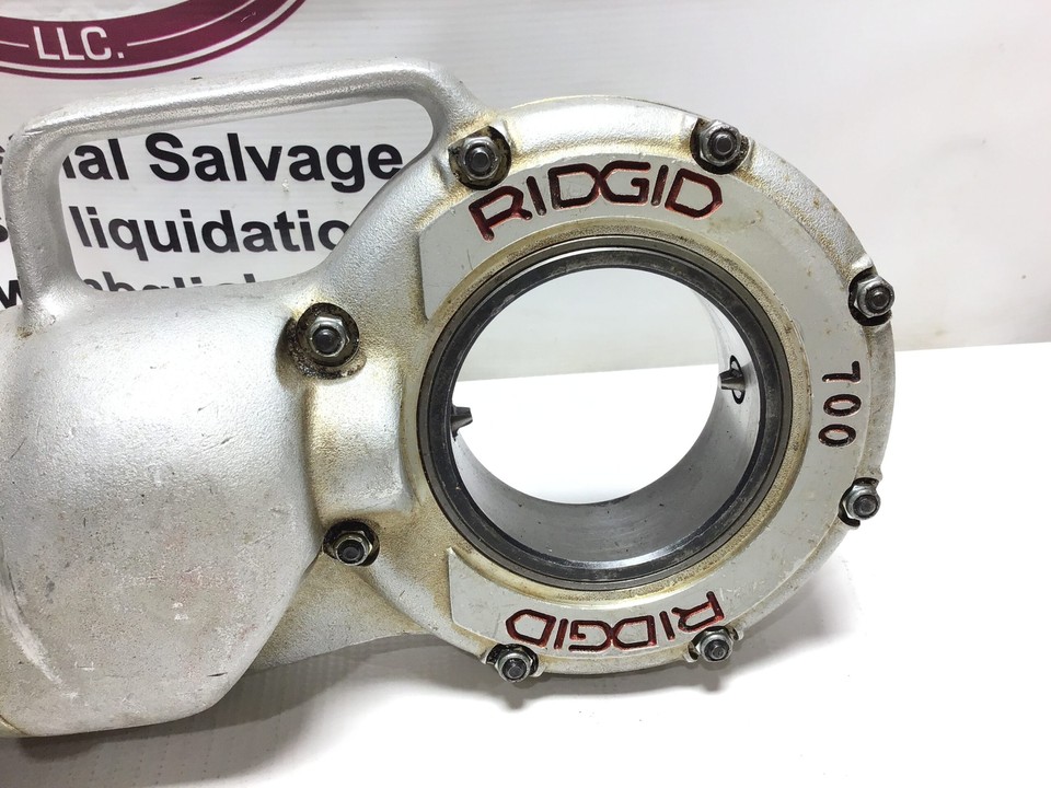 RIDGID 700 Power Drive Compact Handheld Heavy-Duty Pipe Threader ...