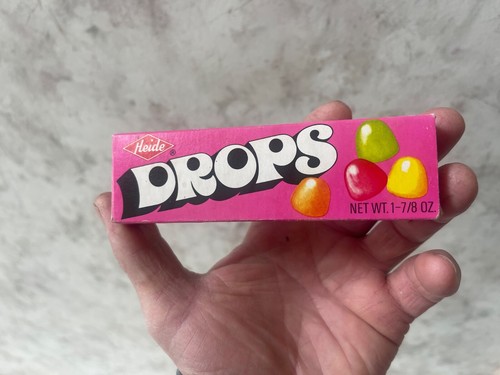 VTG HEIDE DROPS CANDY BOX 1-7/8 OZ 1960'S 70'S | eBay