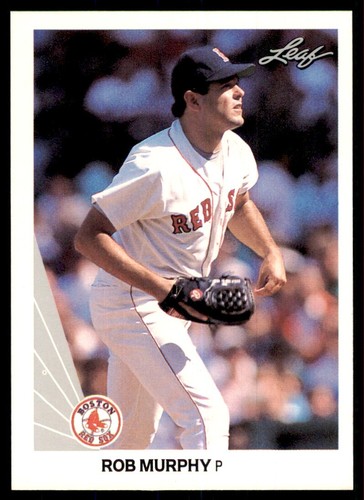 1990 Leaf Rob Murphy Boston Red Sox #183 | eBay