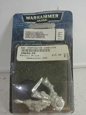 Warhammer 40k Terminator chaplain New Metal | eBay