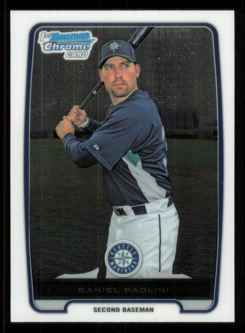 2012 Bowman Chrome Prospects Daniel Paolini Seattle Mariners #BCP190 | eBay