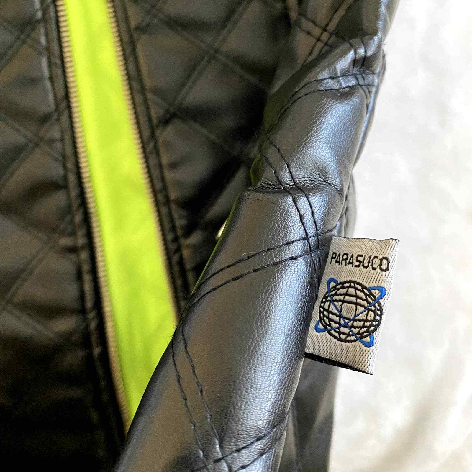 Parasuco | Vintage 80s Quilted Motorcycle Jacket | Si… - Gem