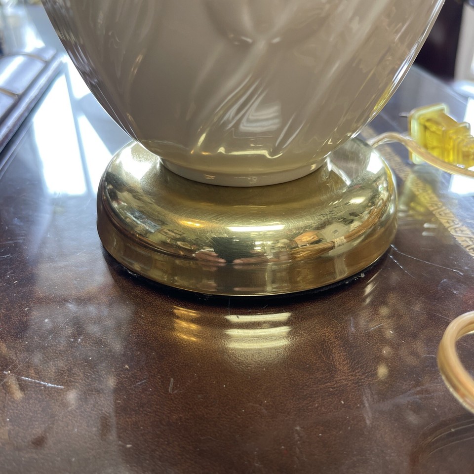 Beautiful Ivory Lenox Made In USA Lamp | eBay