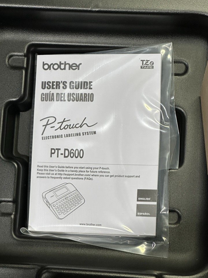 Brother Printer PTD-600 Color Display PC Connectible Label Maker With ...