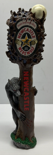 NEWCASTLE WEREWOLF BLOOD RED ALE WEREWOLF draft beer tap handle ...