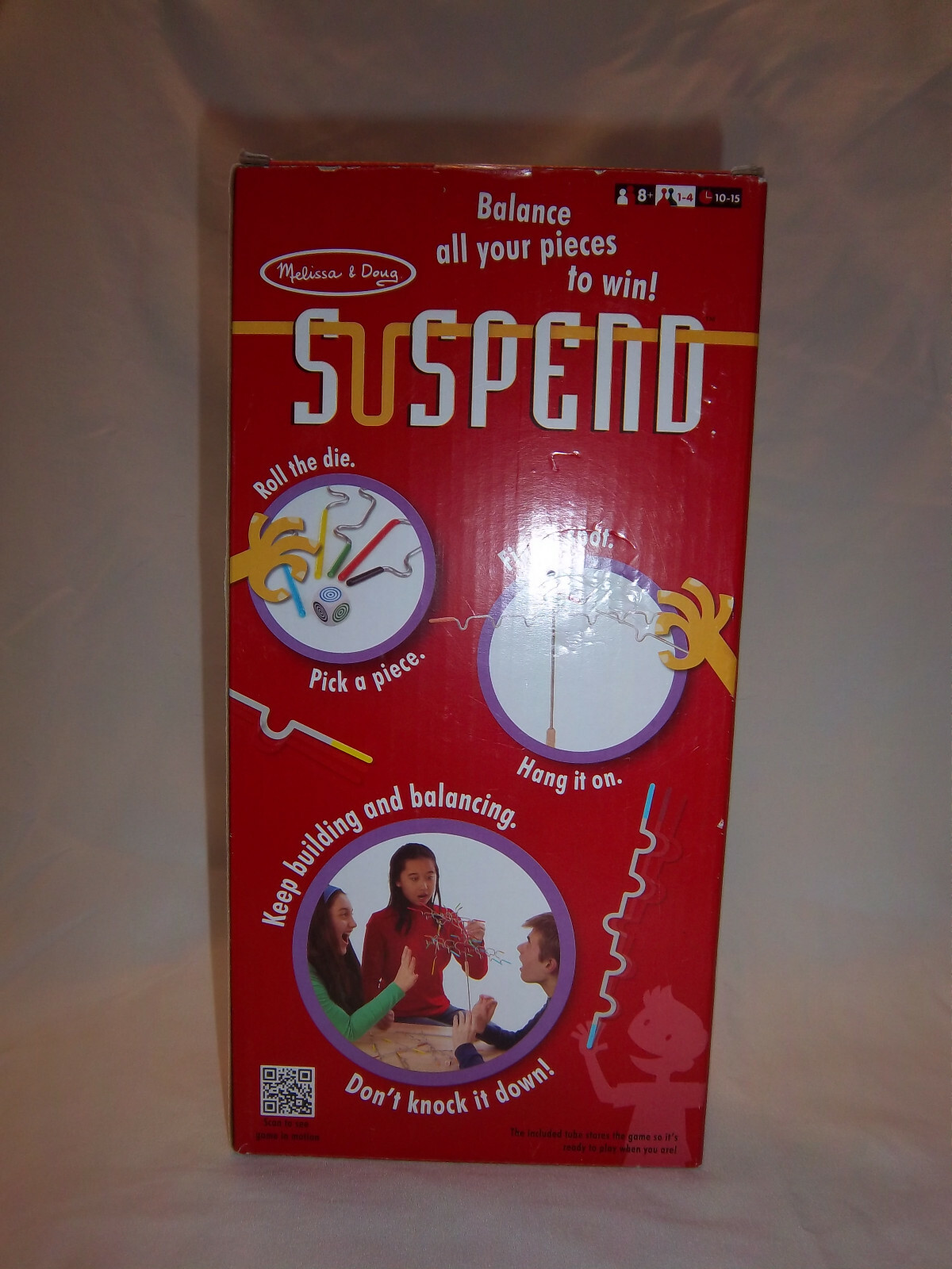 Melissa & Doug Suspend Balance Game Ages 8+ 1-4 Players Family Game ...