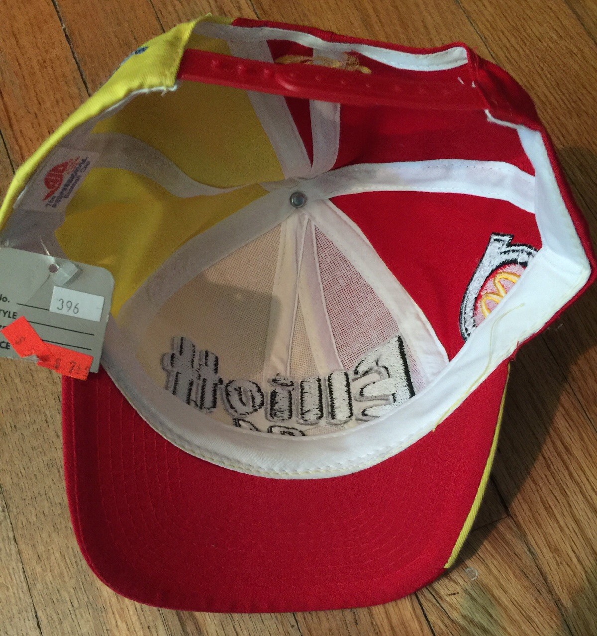 VTG McDonald’s Racing NASCAR Baseball Cap 94 Bill Elliot Snapback Hat ...