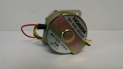 GUARANTEED! HORIBA 100/115VAC 3W STEPPER MOTOR SH-01G-603A1 | eBay