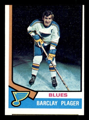 1974 Topps Hockey #87 Barclay Plager VG/EX *d2 | eBay