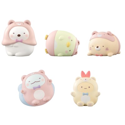 Sumikko*gurashi Friends 8 5 types set [Polar bear/Penguin? / Cat/lizard ...