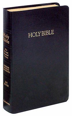 NRSV Gift and Award Bible Cokesbury: Black Simulated Leather, Red ...