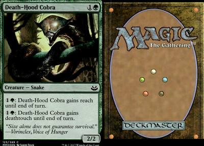 Magic the Gathering -MTG- Death-Hood Cobra FOil | eBay