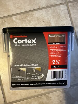 Cortex FastenMaster FMCTX-TX1LFTSTT Fastening System for Trex Decking ...
