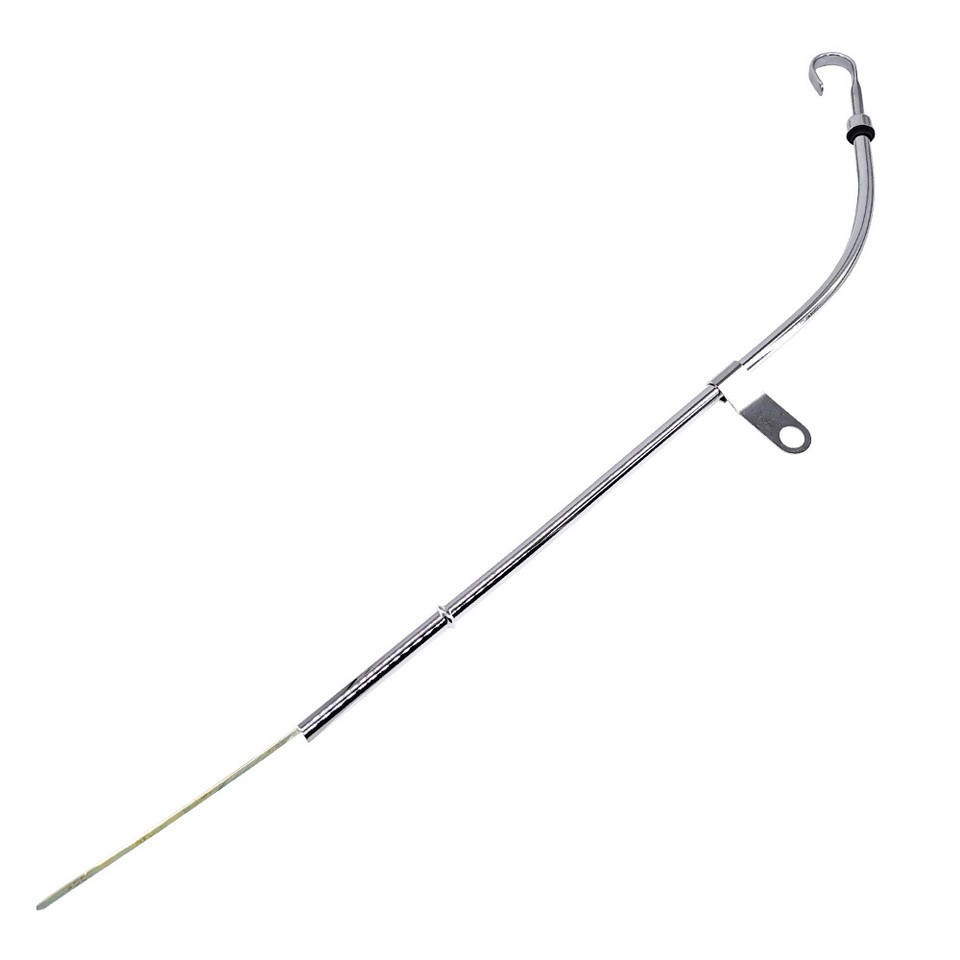 1980-1985 Engine Chrome Oil Dipstick Tube SBC 350 305 400 283 262 | eBay