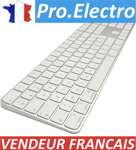 Original:Apple Magic Keyboard 3 AZERTY FR sans fils A2520 TouchID pavé ...