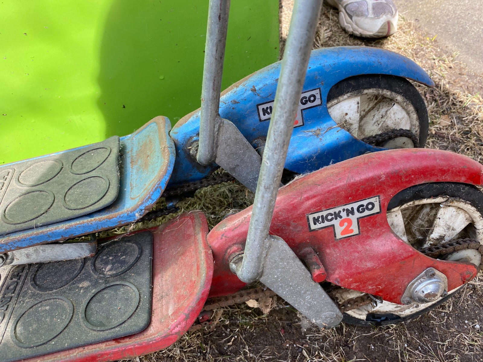 Vintage Honda Kick N Go 2 Scooter Retro 1970s Outdoor Ride Metal Toy ...