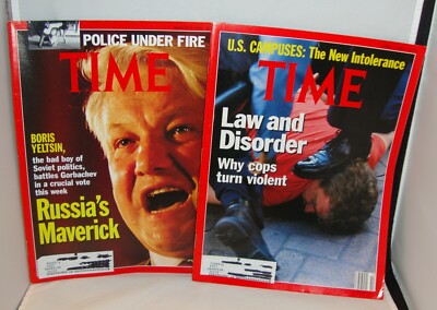 TIME Magazines Police Violence 1991 Law and Disorder & Police Under ...