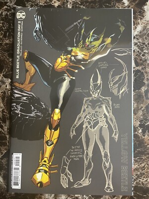 Blue Beetle Graduation Day #2 1:25 Variant First Appearance Yellow ...