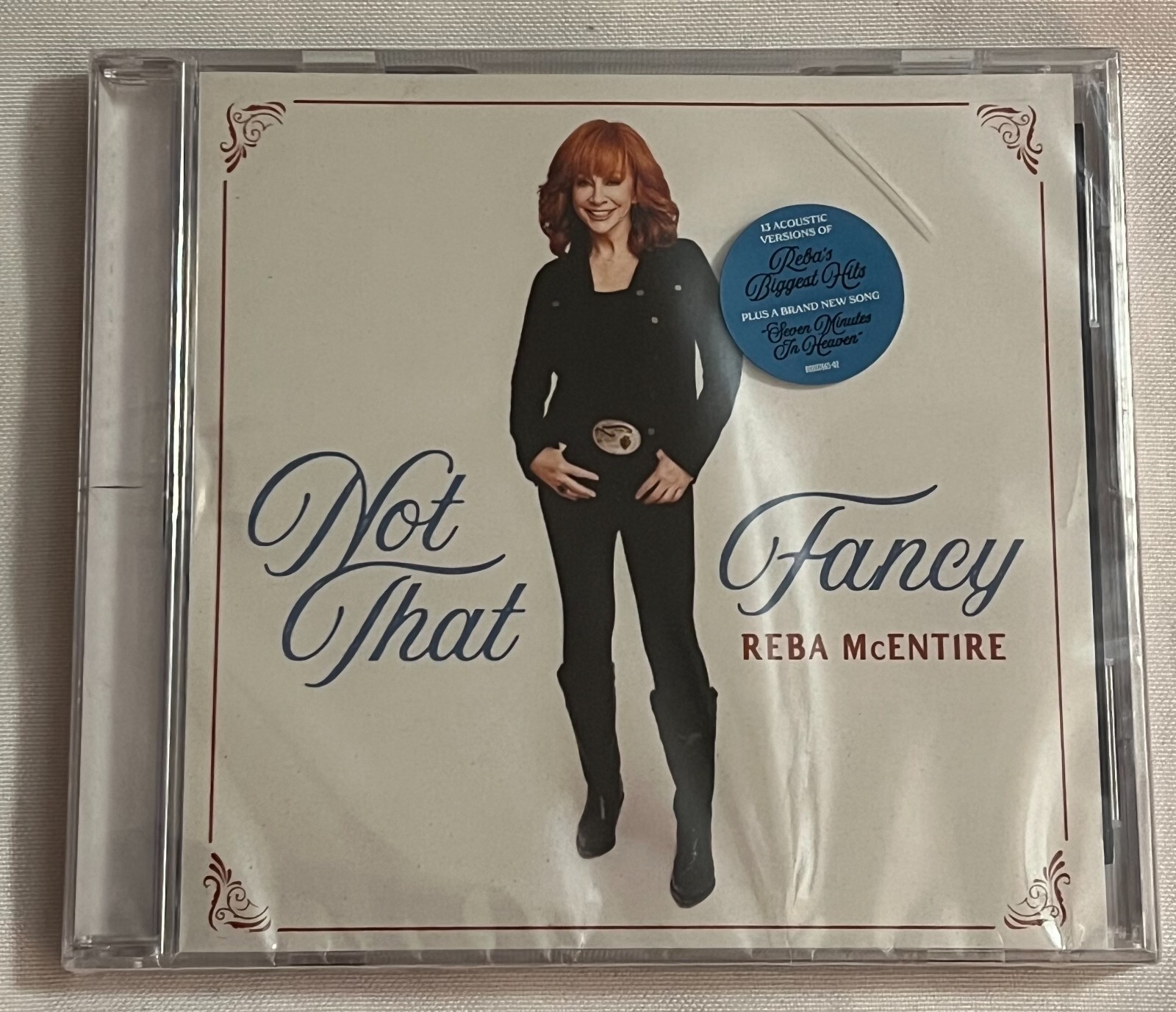 Reba McEntire Not That Fancy CD Acoustic Hits New/Sealed (cracked case ...