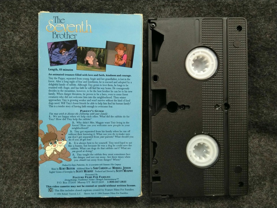 VHS The Seventh Brother (VHS, 1994, Feature Films For Families) | eBay