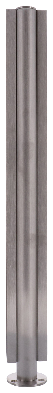 Brushed Stainless 18" x 1" SBPP08 Slimline Series Round Center ...