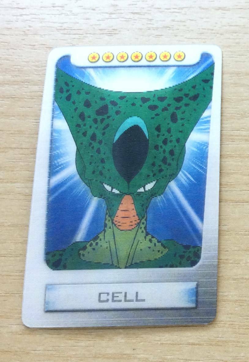 MORPHING CARD DRAGON BALL Z 2001 - CARD N°12 DOPPIA IMMAGINE: CELL ...